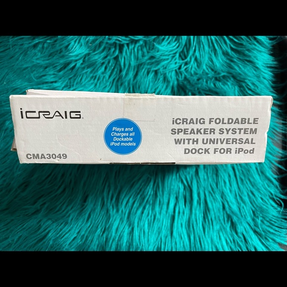 iCraig | Other | Vintage Icraig Foldable Speaker System With Universal ...